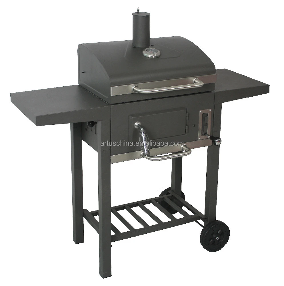 Buy Grey Classic Charcoal Barbecue Outdoor And Indoor Using Bbq from ...