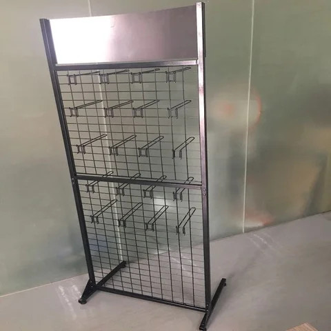 Buy Grid Wall Display Stand With Hooks from Dongguan Bevis Display ...