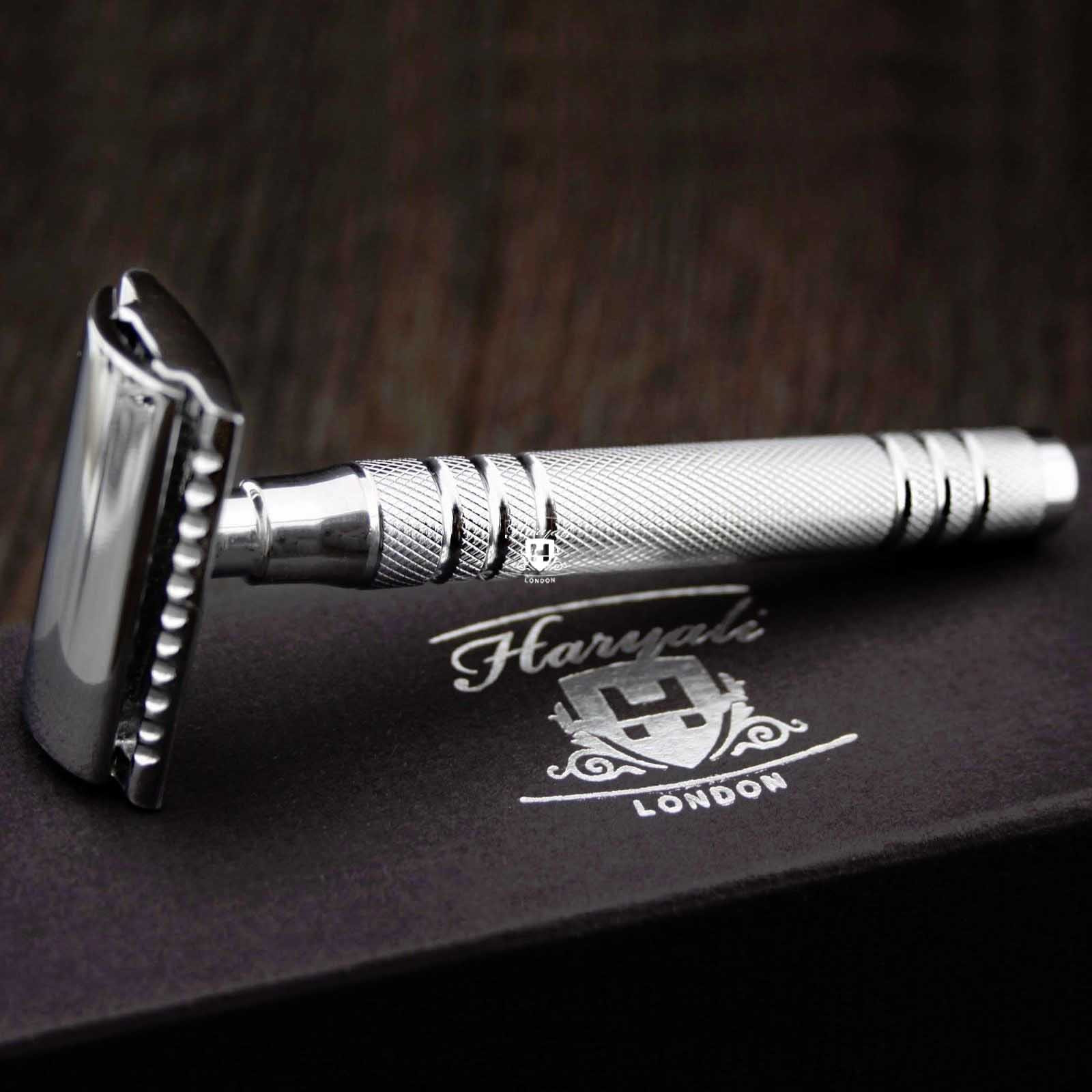 Buy Haryali Safety Razor Metal Handle Stainless Steel Razor With Safety ...