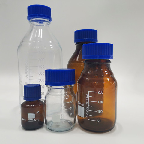 Buy Hematology Reagent Bottles Package Glass Bottle Reagent For ...