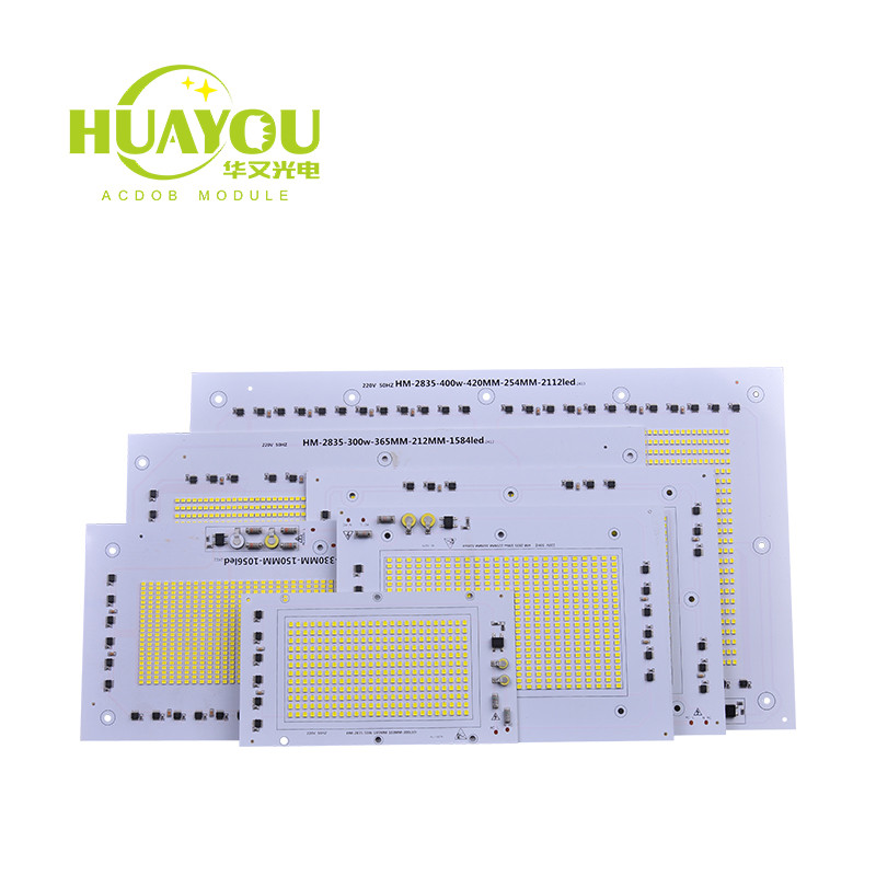 Buy High Power Ac 300w Driverless Pcb Smd 2835 Flood Street Light Dob ...