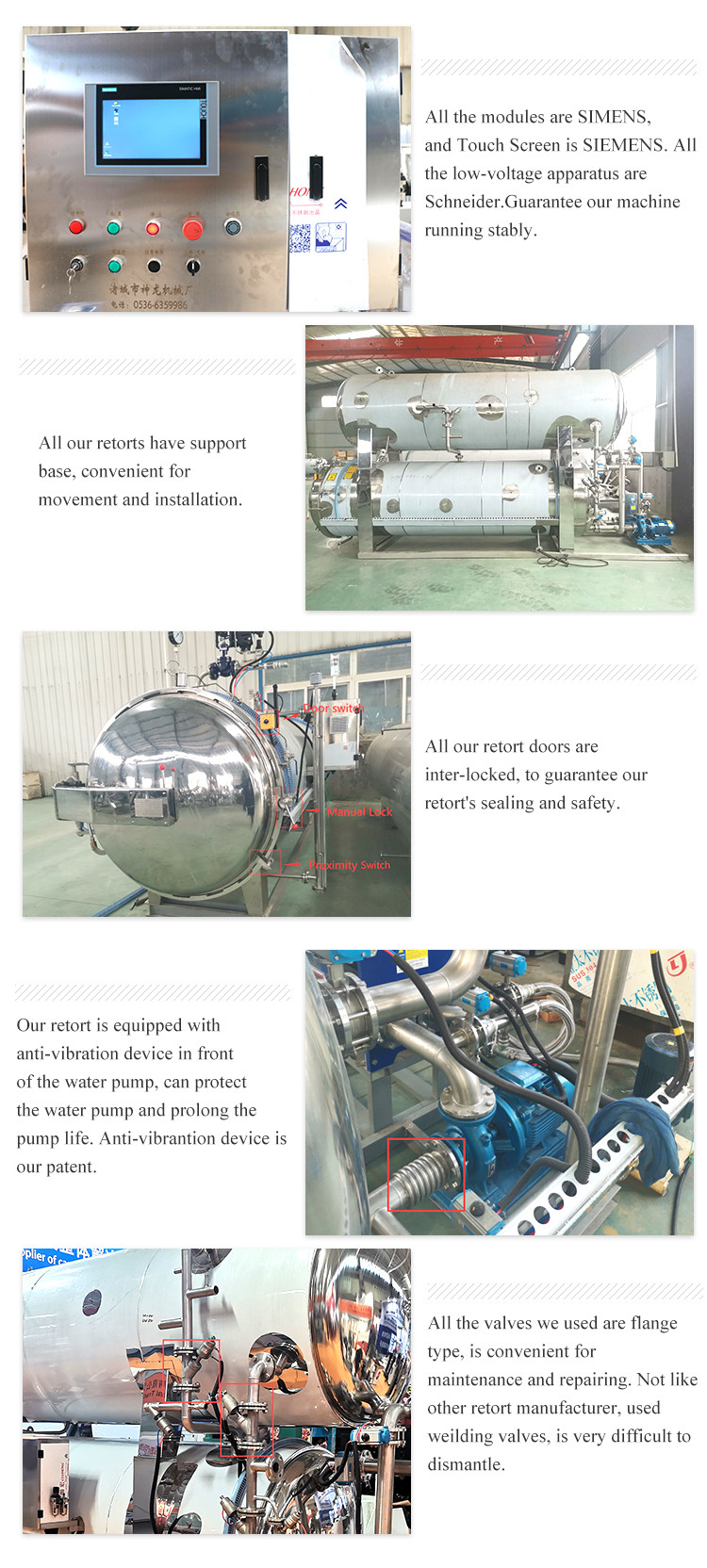Buy High Pressure Food Processing Horizontal Autoclave Canned Meat Food ...