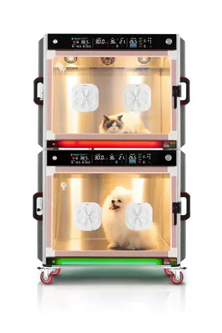 Buy Icu Chamber For Pet Hospital Equipment Oxygen Pet Hospital Dog Cage Animal Intensive Care ...