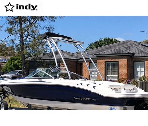 Buy Indy Max Foldable Bimini Top 1900v Fit Indy Max Wakeboard Tower ...