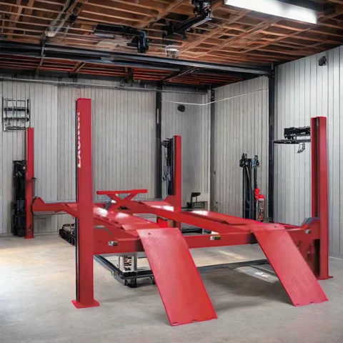 Buy Launch Tlt440w Used 4 Post Car Lift For Vehicle Lifting And ...