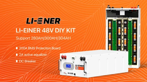 Buy Li-ener Most Popular 51.2v 280ah 300ah 306ah Lifepo4 Diy Kit Case ...