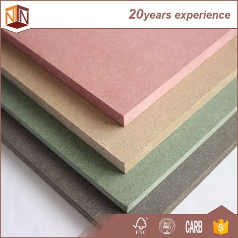 Buy Light Color Plain Mdf Board/raw Mdf/e2/e1/e0/carb P2 from Shandong ...