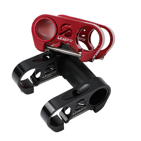 Buy Lp Litepro Bicycle Stem Folding Bike Double Stem 25.4mm Adjustable ...