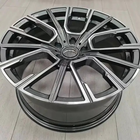 Buy Luxury Custom 12000 Tons Forging 6061-t6 5x112 5x120 Wheels Gloss ...