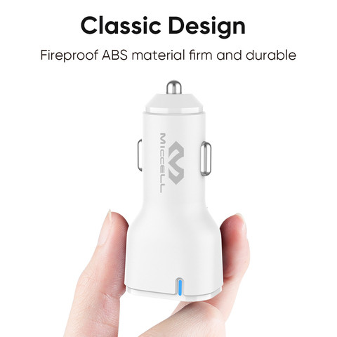 Buy Miccell Oem Customized 20w Pd Fast Charging Usb Car Charger Qc3.0 ...