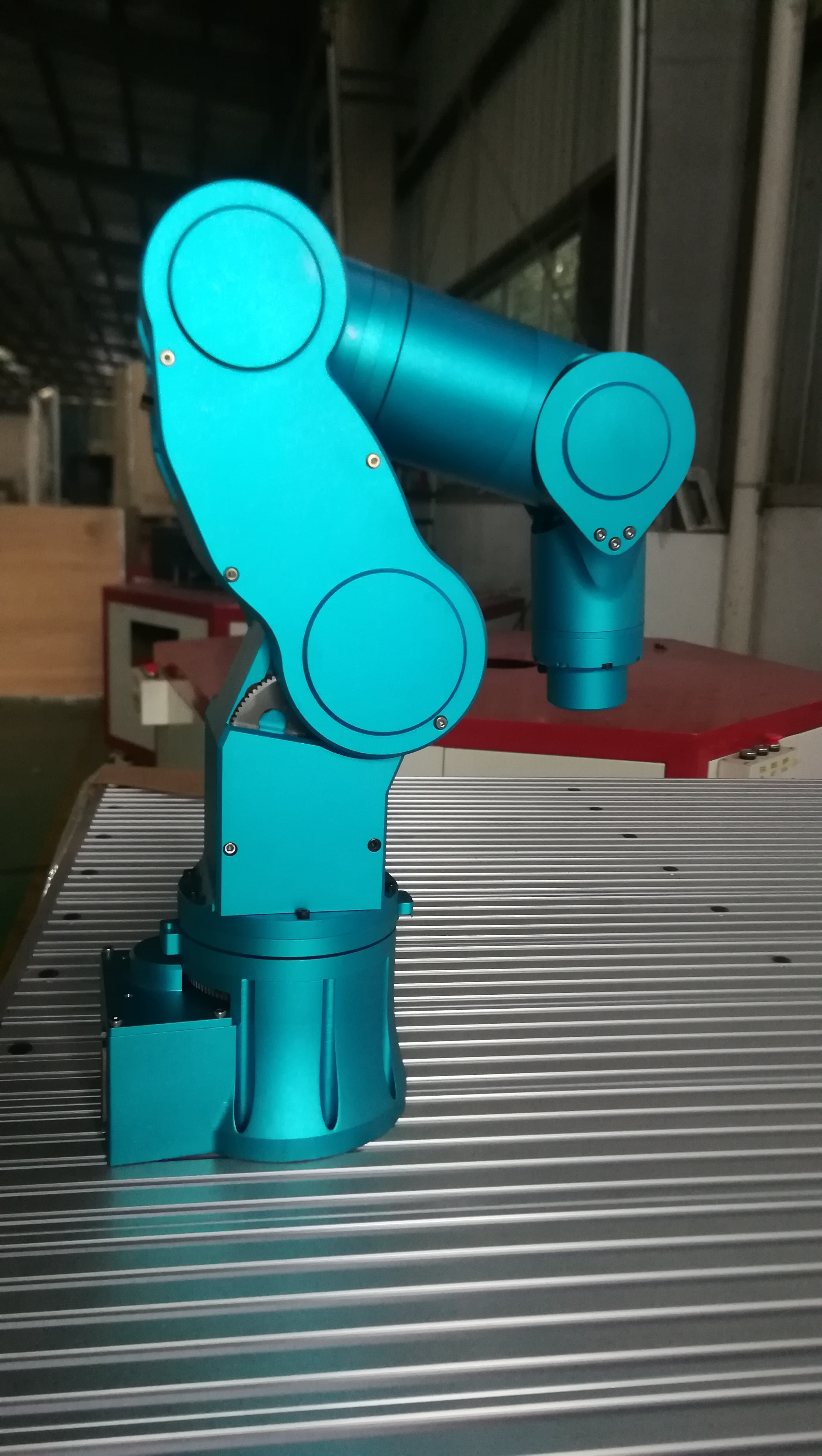 Buy Mini Industrial Robotic Arm With 6 Dof Educational Display Robotic ...