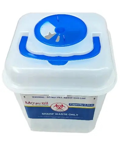 Buy Mowell Disposable/reusable Durable Plastic Sharps Disposal ...