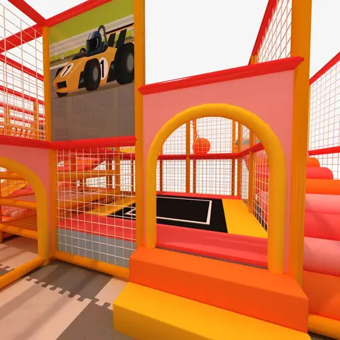 Buy New Soft Play Area Indoor Playground Equipment Amusement Park ...