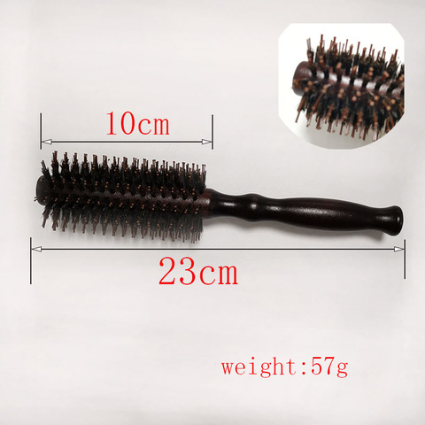 Buy New Stye Wooden Roller Comb Home Salon Styling Bristle And Nylon ...
