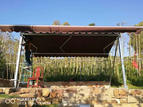 Buy Oem Large Outdoor Retractable Caravan Canopy Awning Tent Outdoor ...