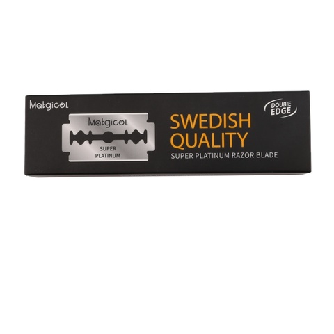 Buy Oem Mens Swedish Material Double Edge M Ach 3 Razor Blades from ...