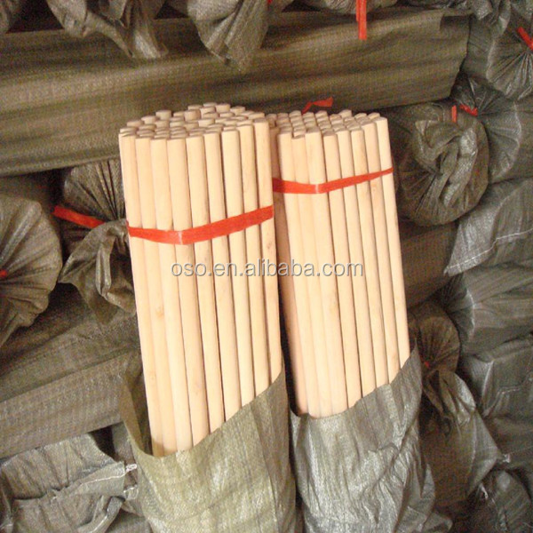 Buy Oso Natural Wooden Broom Stick /wooden Mop Stick from Guigang Oso ...