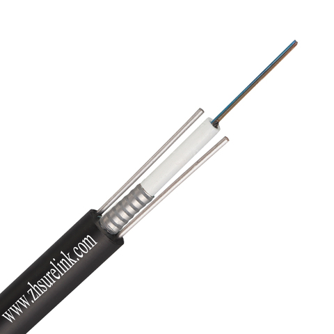 Buy Outdoor Ftth Fttx Single Mode Multi 2 4 8 Core Armored Fiber Optic Cable Flat Drop Cable ...