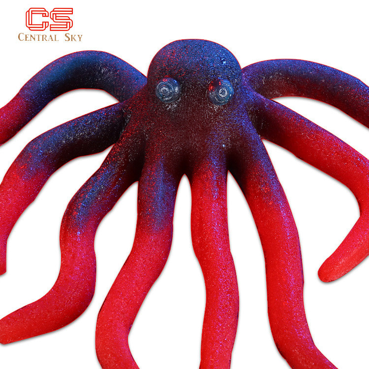 Buy Oversized 2kg Octopus Cuttlefish Shaped Gummy Candy Fruit Flavor ...