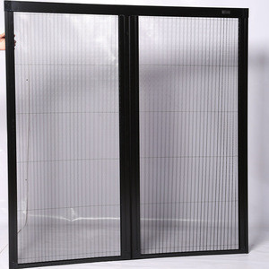 Buy Pleated Mesh Folding Fly Screen Platform Screen Door Fireproof ...