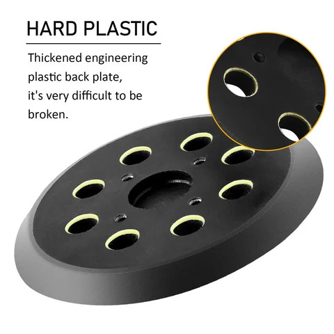 Buy Recommend Pu Polishing 5 Inch 8 Holes Quick-change Discs Round Hook ...