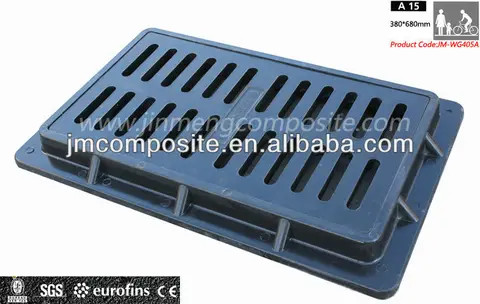 Buy Road Drain Covers And Grate Frp Gully Grating Plastic Floor And ...