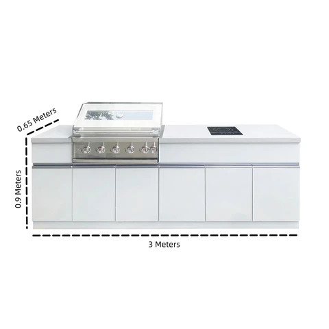 Buy Roof Bbq Grill Garden Backyard Sus 304 Stainless Steel Outdoor ...