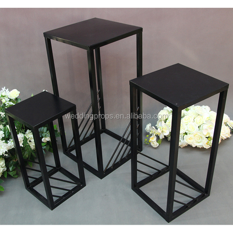 Buy Round Metal Plinths Wedding Backdrop Stand Columns Cylinders Baby ...
