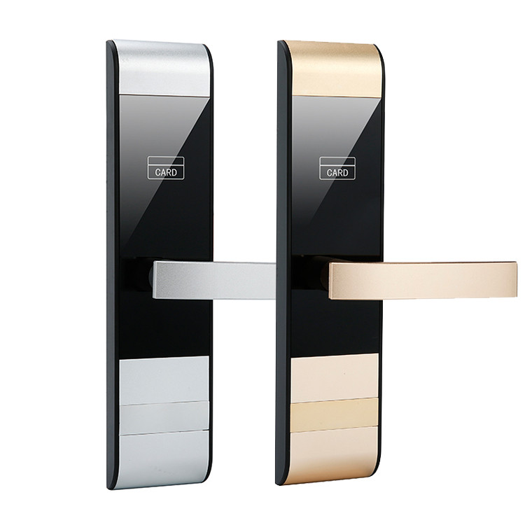 Buy Safety Keyless Electronic Rfid Key Card Door Lock Using Smart Door ...