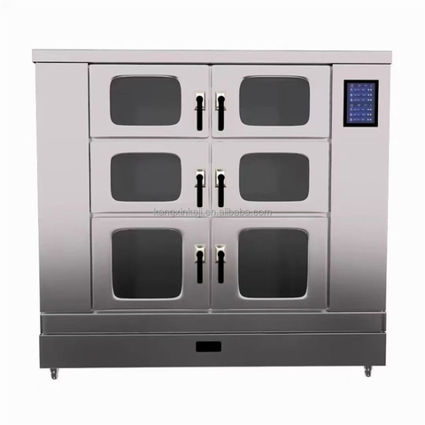 Buy Seafood Steaming Cabinet 8 /10/16/20 Tray Steamer Round Noodle Food ...
