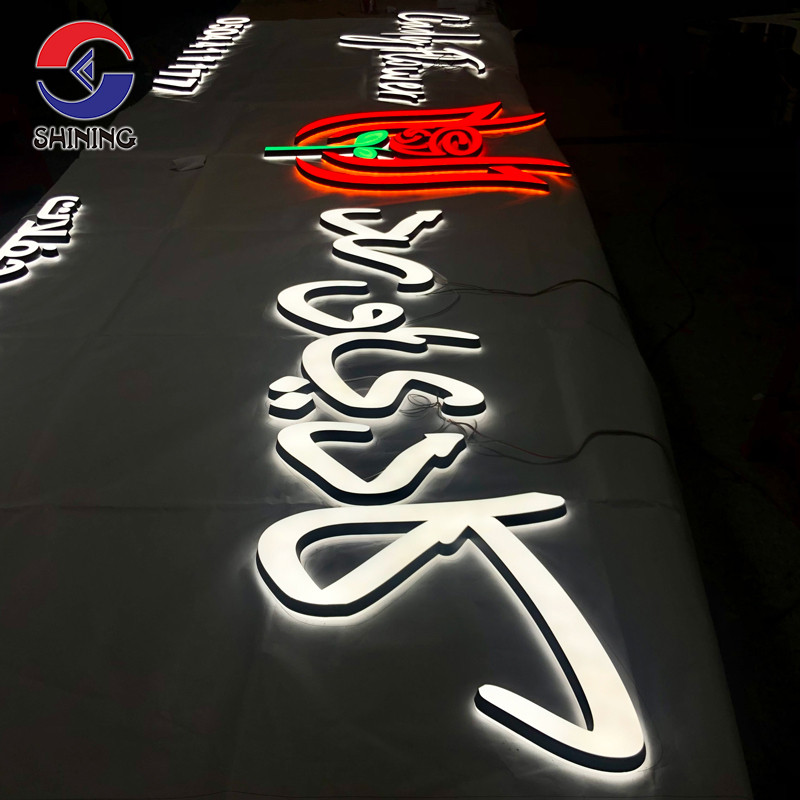 Buy Shining Oem Custom Acrylic Sign 3d Acrylic Illuminated Letters Led ...