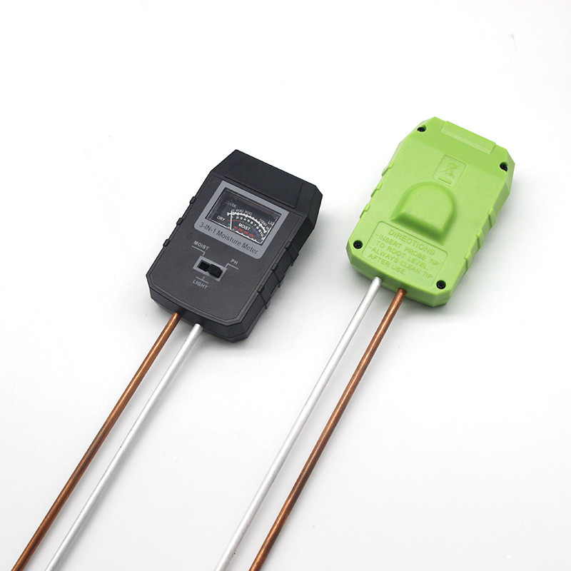 Buy Soil Ph Meter ,3-in-1 Plant Soil Moisture Sensor/ph/light Tester ...