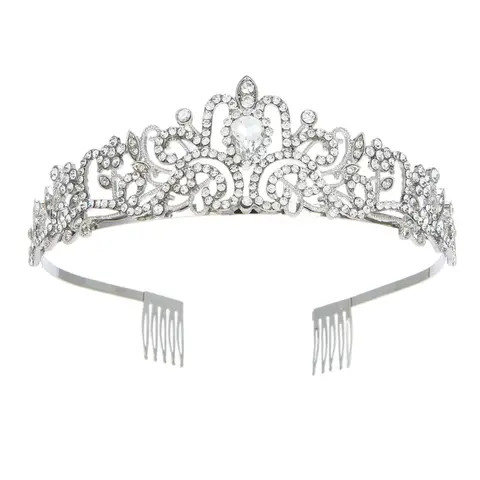 Buy Stock Bride To Be Crown Tiara And Bride To Be Sash Crystal ...