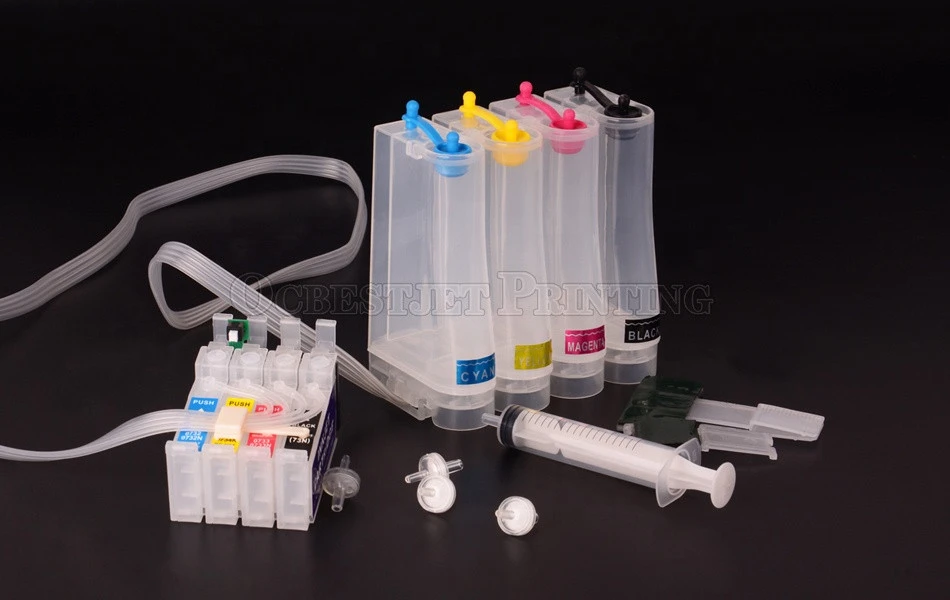 Buy Supercolor T0731-t0734 Continuous Ink Supply System Ciss Ink Tank ...