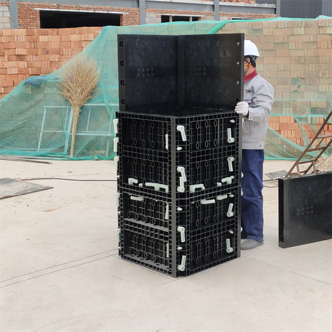 Buy Tecon 100 Times Reusable Adjustable Concrete Plastic Formwork ...