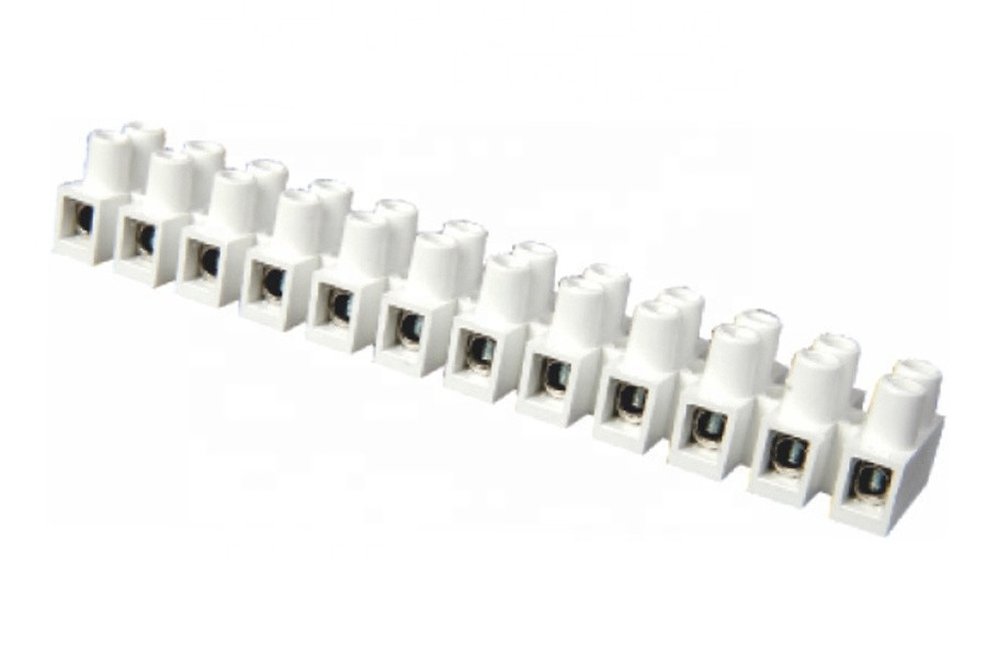 Buy Terminal Block - Plastic Cable Connector Strip - Heat Resistant ...