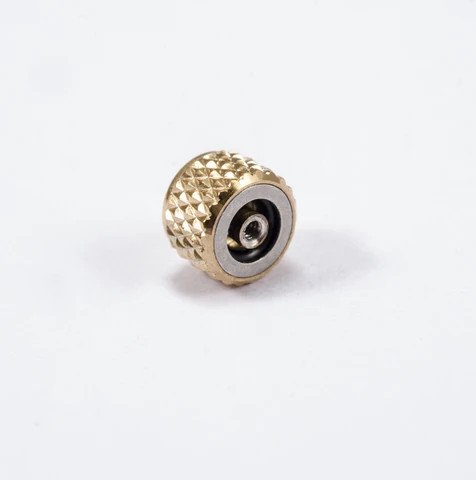 Buy Waterproof Stainless Steel Polished Custom Screw Watch Crown Parts ...