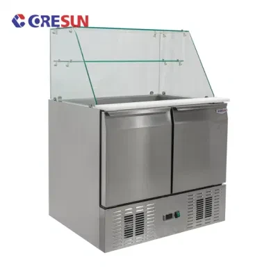 Buy Wholesale Stainless Steel Refrigerated Restaurant Kitchen Saladette ...
