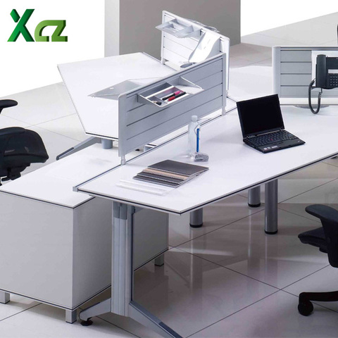 Buy Writing Desk 3 People Triangle Desk 120 Degree Office Desk from ...