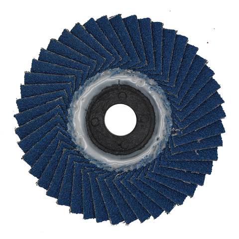 Buy Zirconia Flap Disc 4.5" X 7/8-inch 60 Grit 4-1/2 Flap Disc 115mm ...
