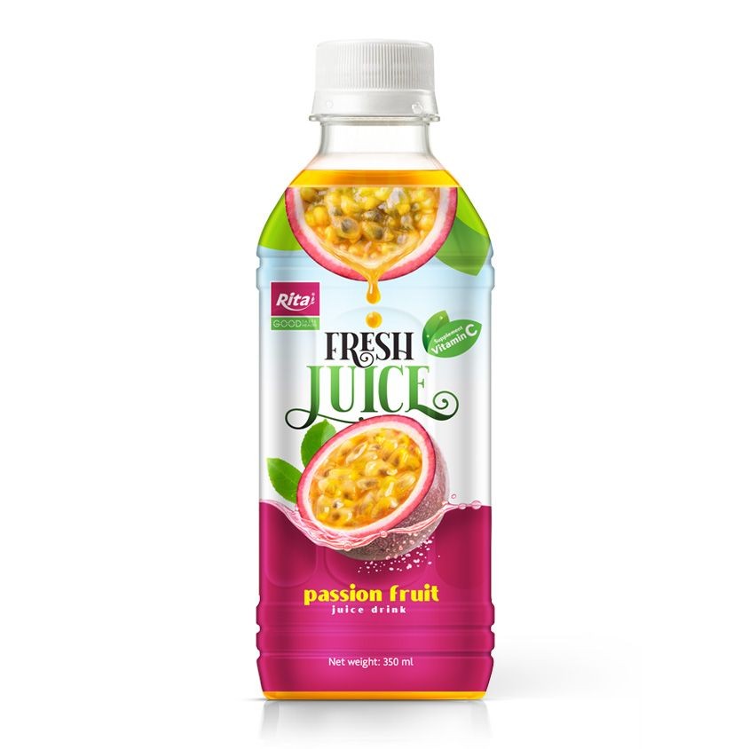 Buy Fresh Tropical Passion Fruit Juice 350ml Pet Bottle From Rita ...