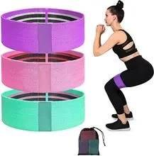 Buy All Purpose Training Fabric Booty Hip Circle Bands Exercise Bands ...