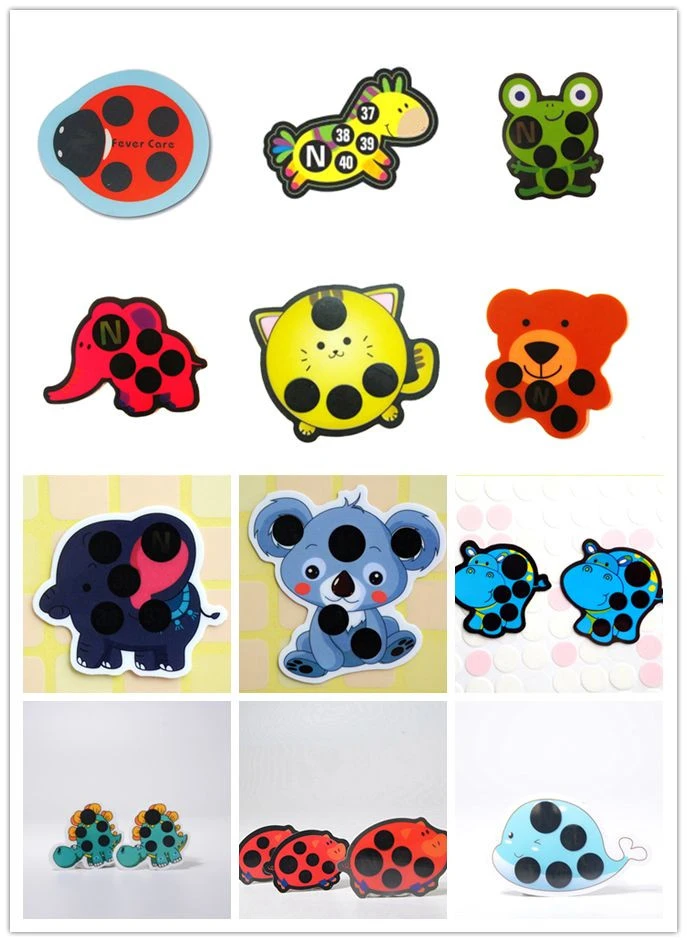 Buy Forehead Thermometer Card, Forehead Thermometer Sticker from ...