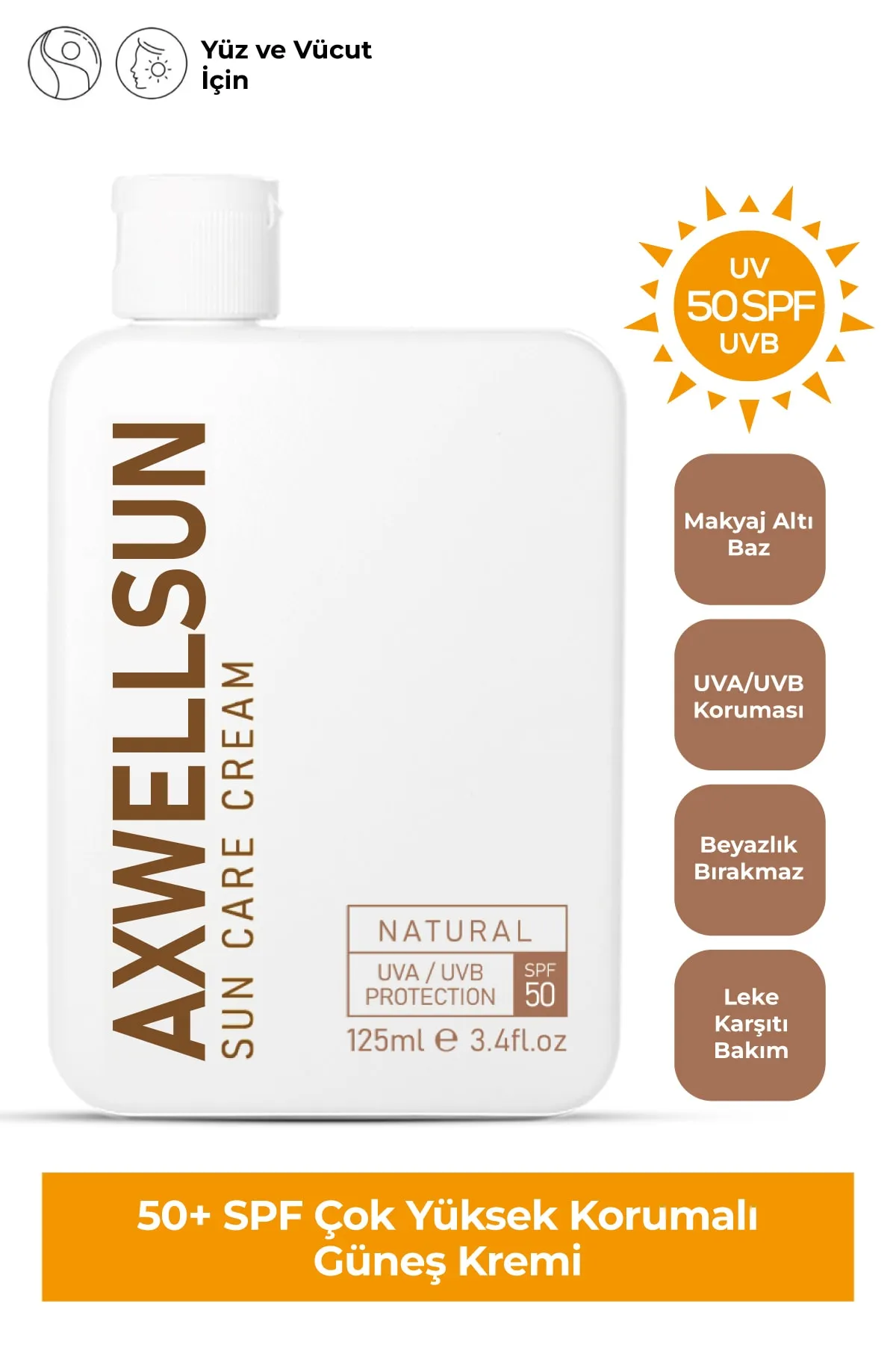 Buy 50 Spf Anti-blemish High Protection Sunscreen 125ml from RCkozmetik ...