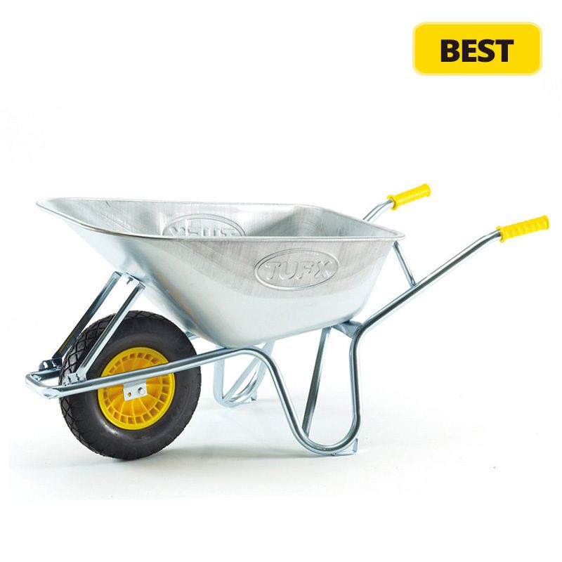 Buy Tufx Galvanized Builders Wheelbarrow from TUFX-TRUSTOP INC, China ...