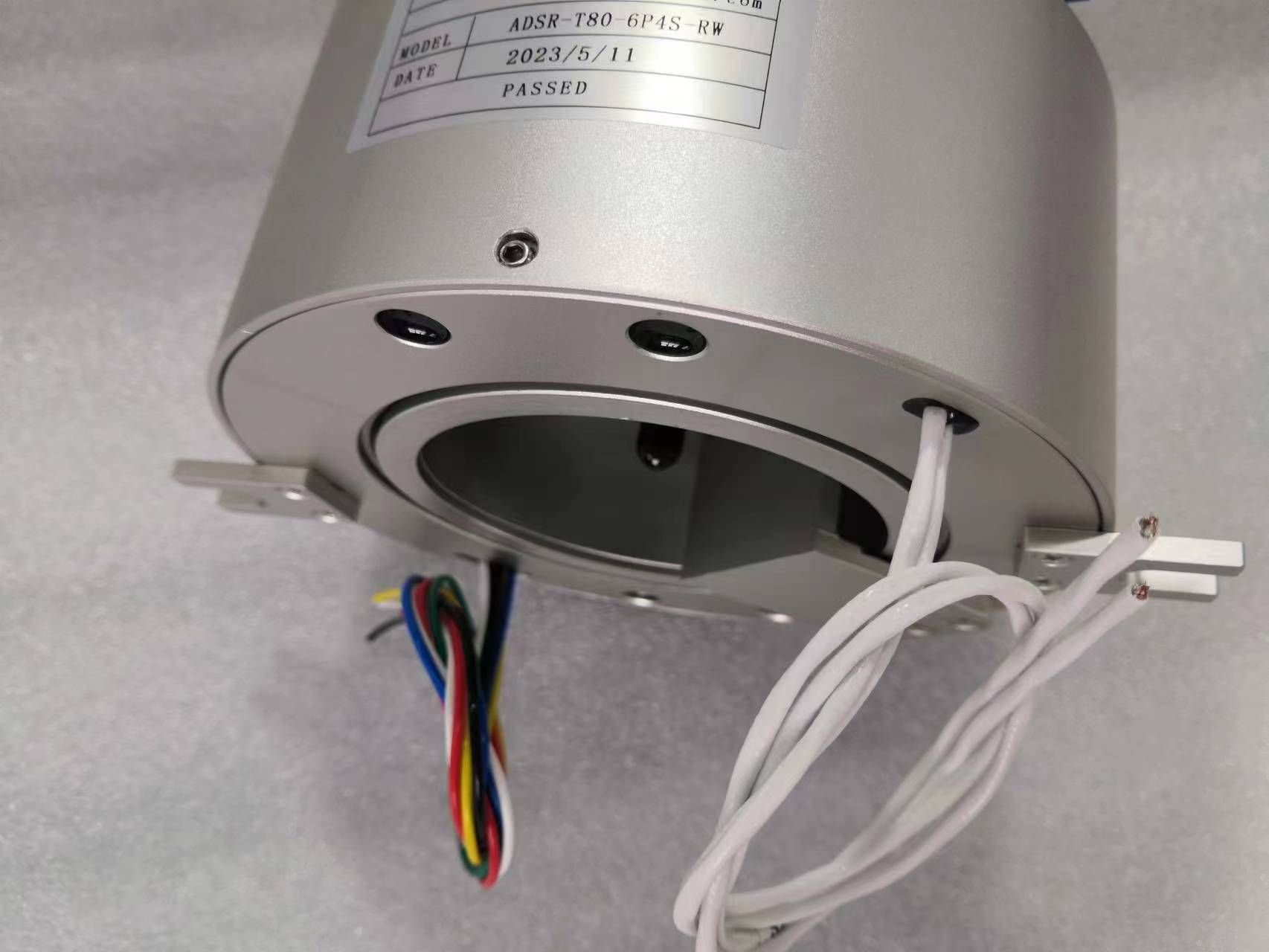 Buy Psr-t80,hollow Bore Slip Rings 10 Circuit,6rings 10a(power)，4rings ...