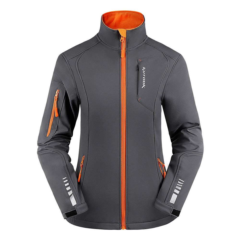 Buy Kutook Women's Softshell Jacket Thermal Fleece Lined Hiking Running ...