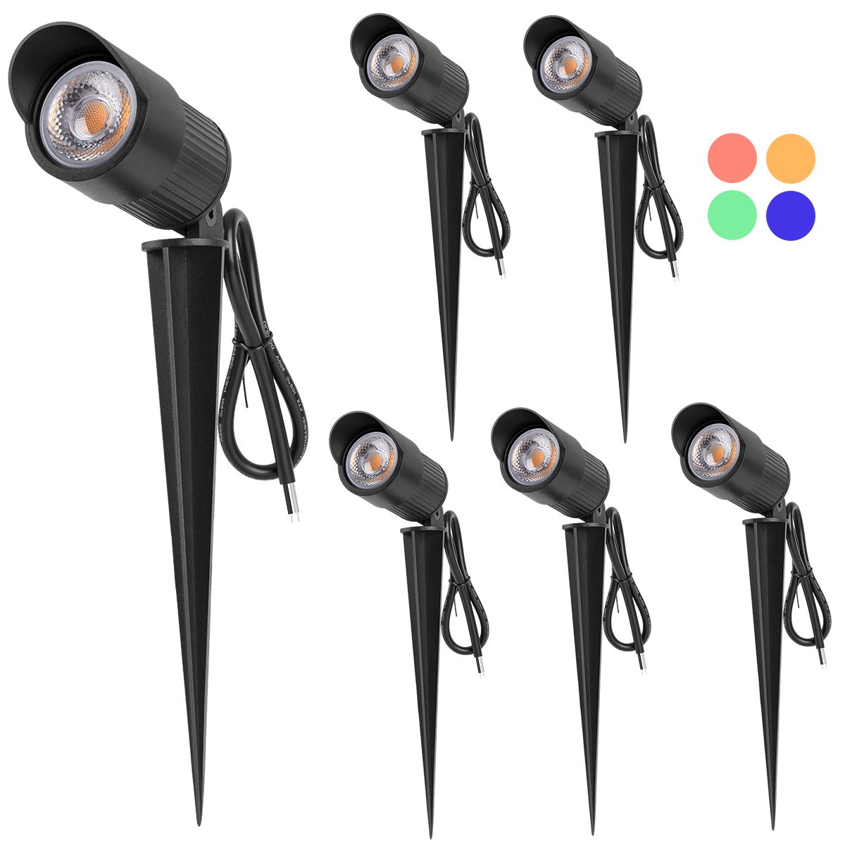 Buy Cob Led Garden Spike Light Lawn Light Sc-j102a from Seven Colors ...