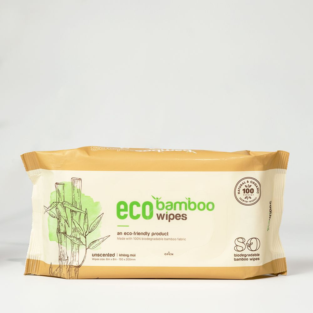 Buy Eco-friendly Biodegradable Bamboo Wipes, Fragrance-free And ...