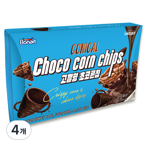Buy Conical Choco Corn Chips 70g from GN KOREA, South Korea ...